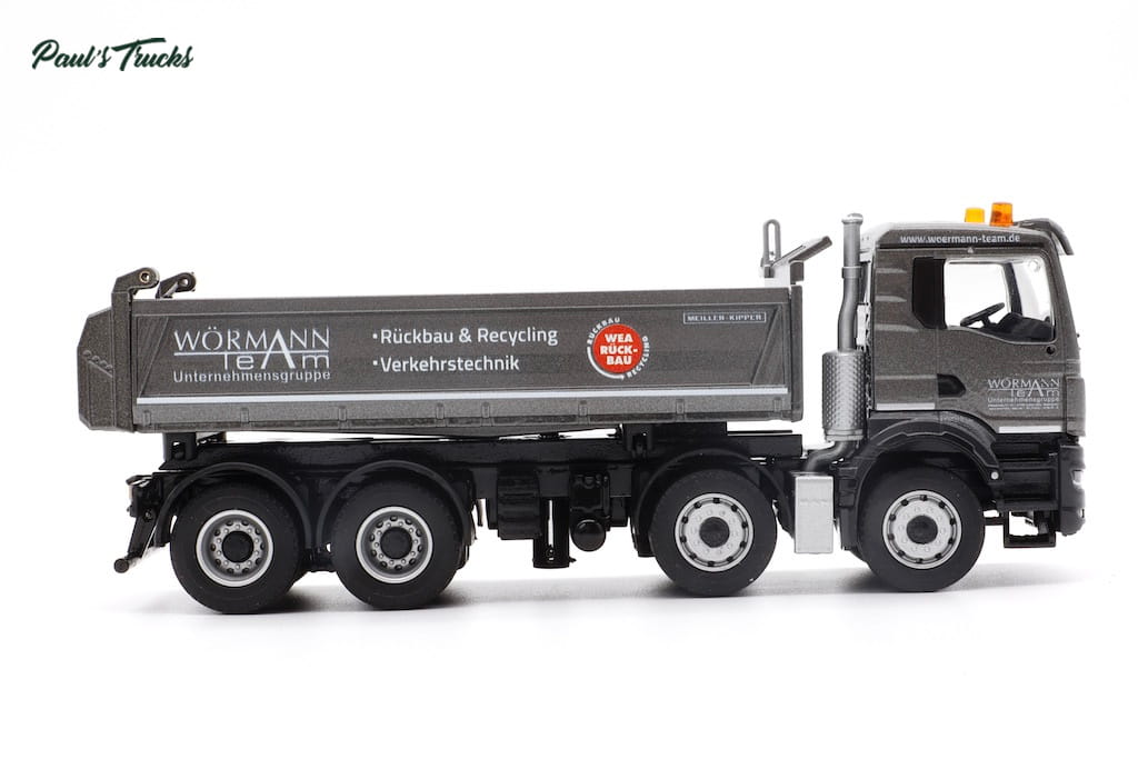 MAN TGS wywrotka trójstronna Meiller 1/50 Conrad Modelle Paul's Trucks ...